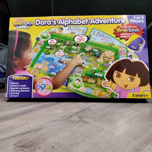 Fisher-Price | Toys | New Fisher Price Powertouch Doras Alphabet ...